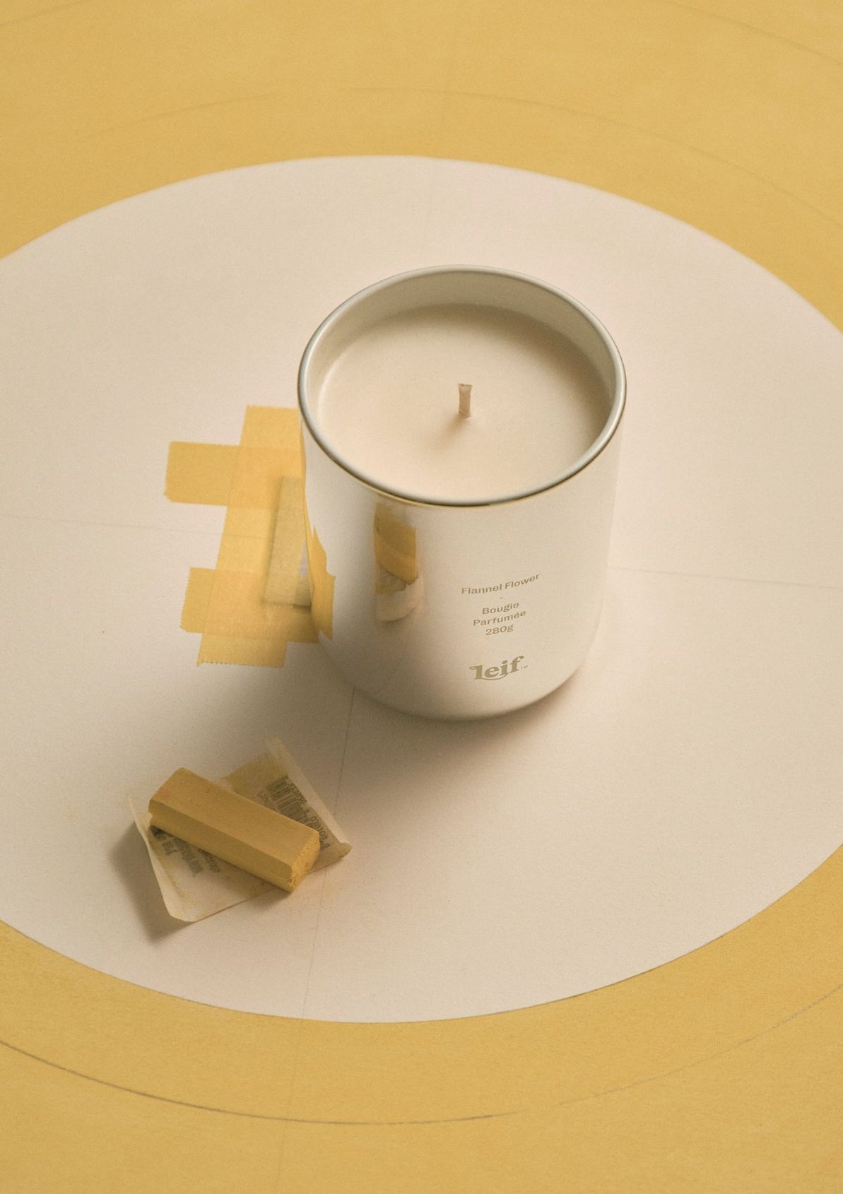 Leif Limited Edition Holiday Flannel Flower Silver Candle 280g - 2025 ...