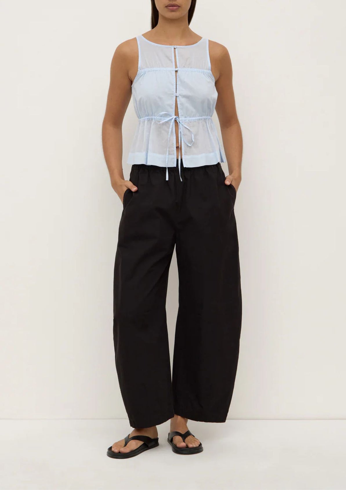 Assembly Label Lola Barrel Pant - Black – Deer Willow